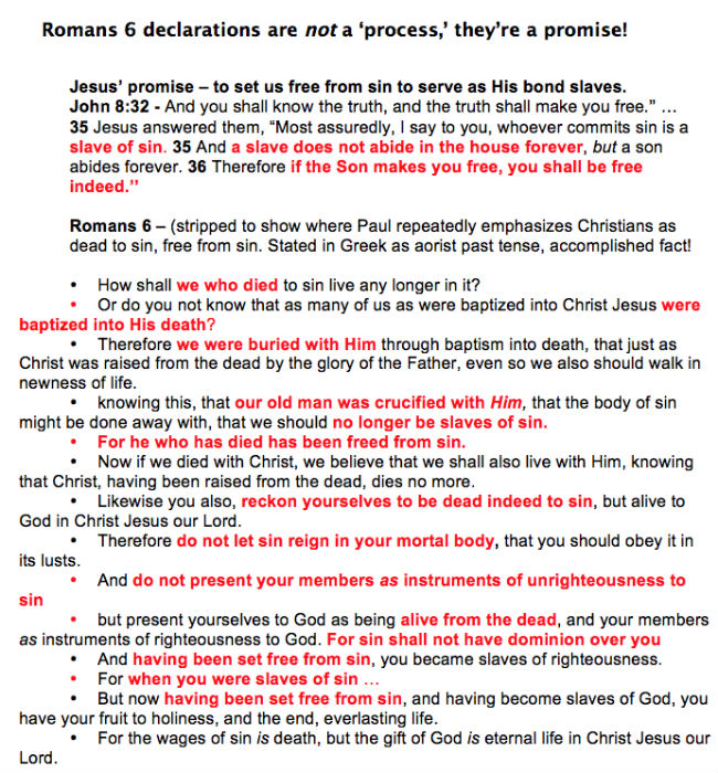 The Truth Of Romans 6 That Sets Christians Free Audio The Eternal The Truth Of Romans 6 That Sets Christians Free Audio The Eternal
